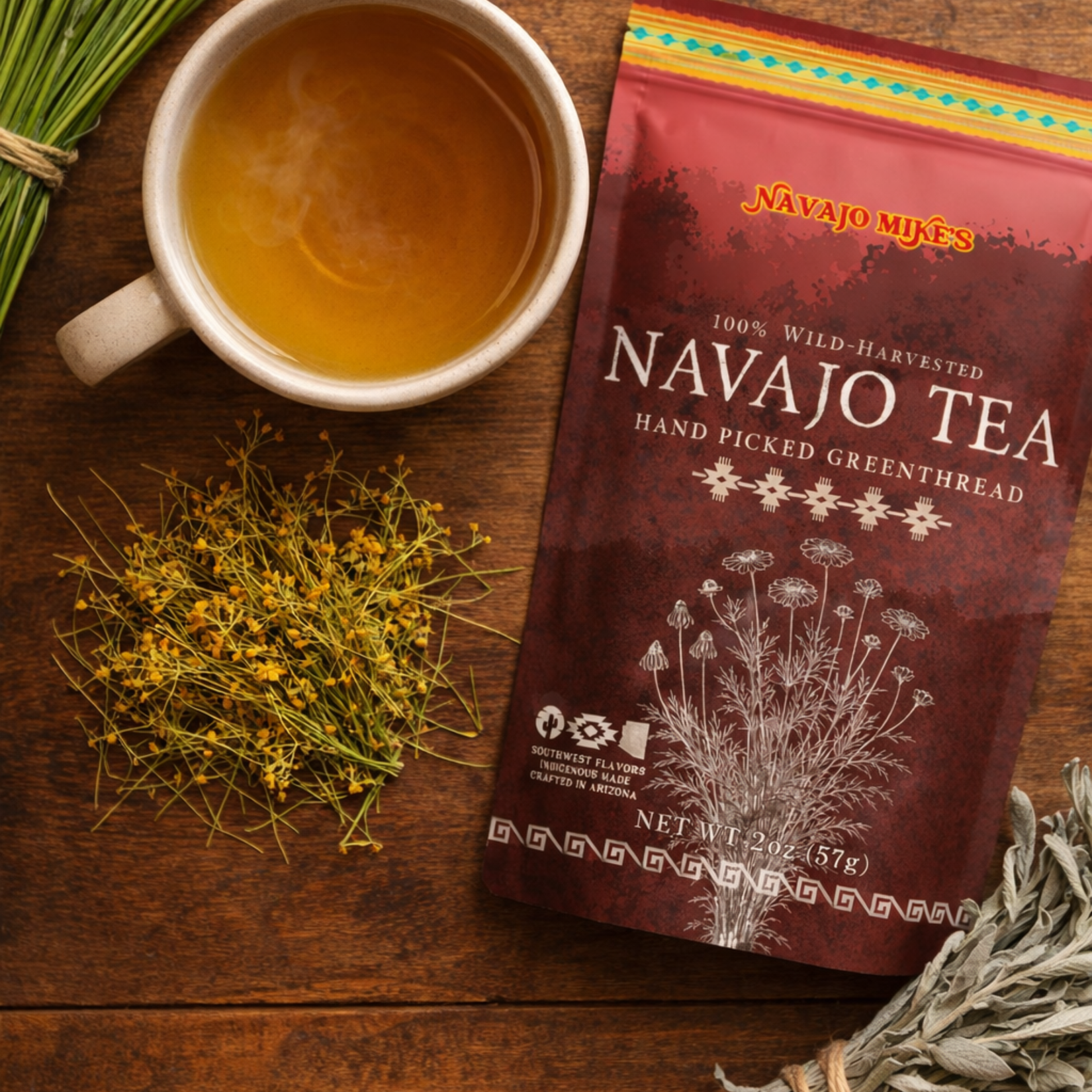 Authentic Navajo Tea – Navajo Mike's